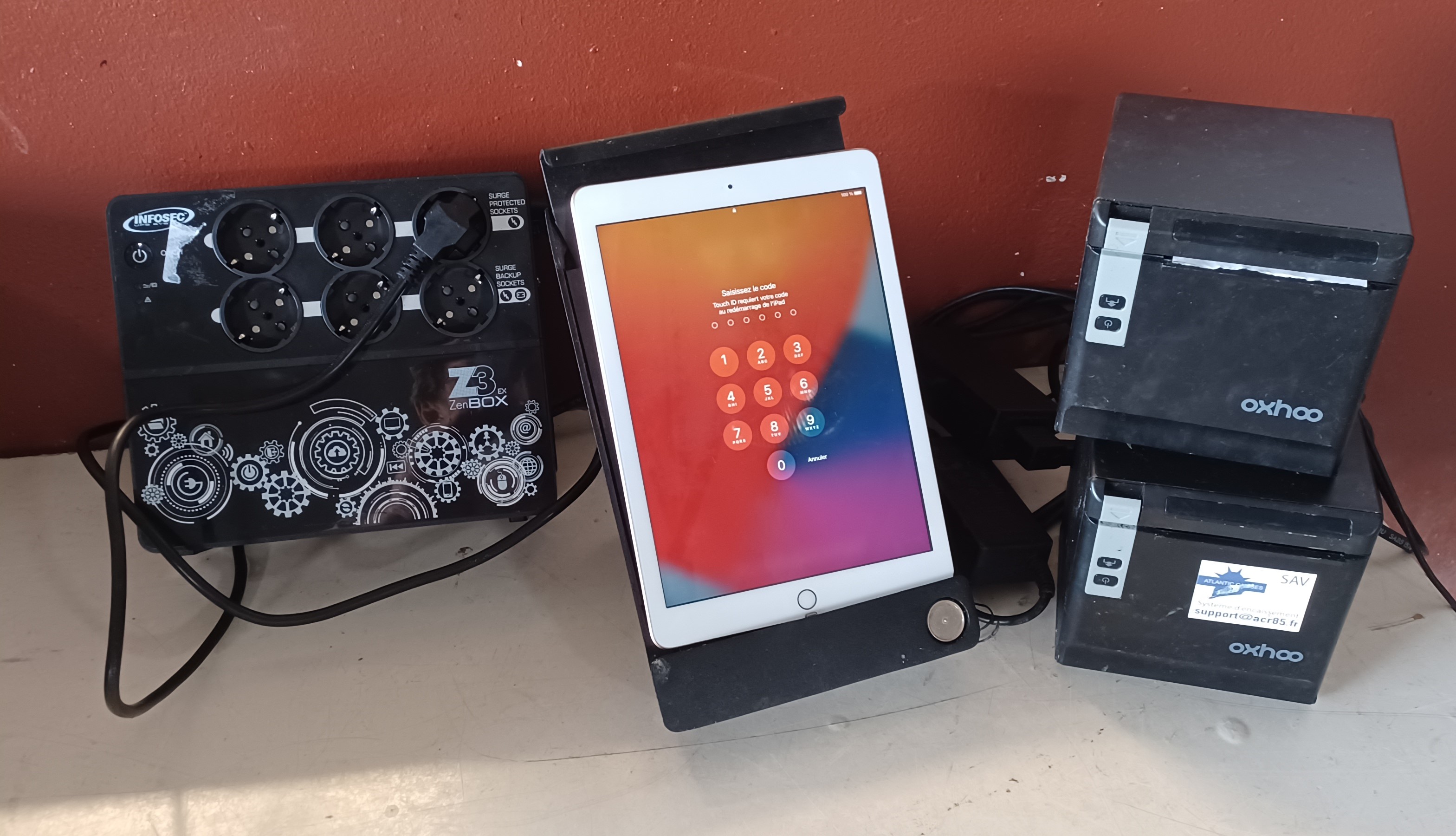 TABLETTE SAMSUNG et IMPRIMANTES A TICKETS OXHOO – HOTEL DES VENTES ...